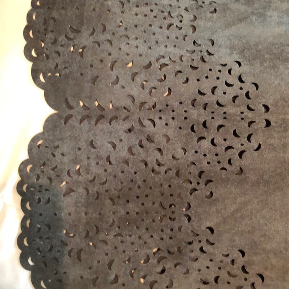 SHEIN | Tops | Shein Suede Laser Cut Top | Poshmark